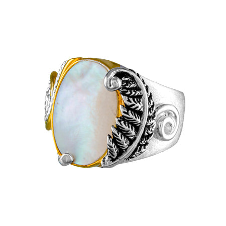 20204015 - unfurling fern ring – Michou Jewelry