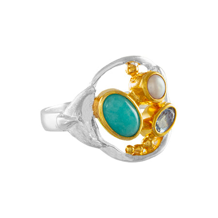 20221065 - Curled fish ring – Michou Jewelry