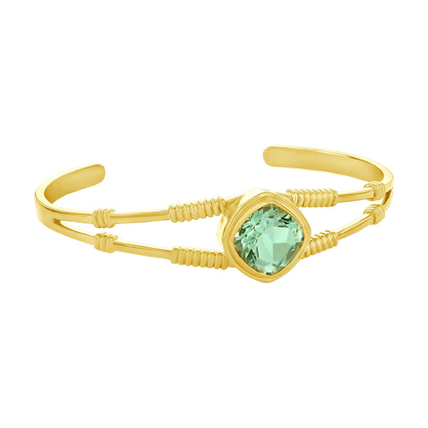 G241054GAMY - 18K wrapped cuff – Michou Jewelry