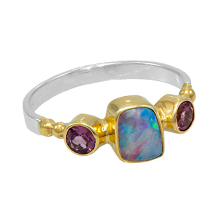 L84004-9 - 20222015 3 STONE RING – Michou Jewelry