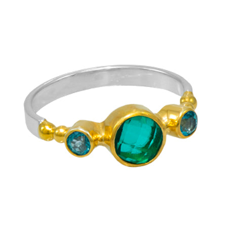 L84008-7 - 20222015 3 STONE RING – Michou Jewelry