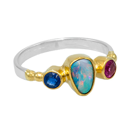 L84013-8 - 20222015 3 STONE RING – Michou Jewelry
