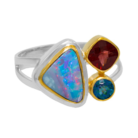 L84909-8 - 134035 SPLIT BAND RING – Michou Jewelry