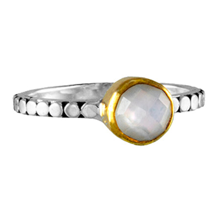 20206025MOPQ - Twisted and textured Ring – Michou Jewelry